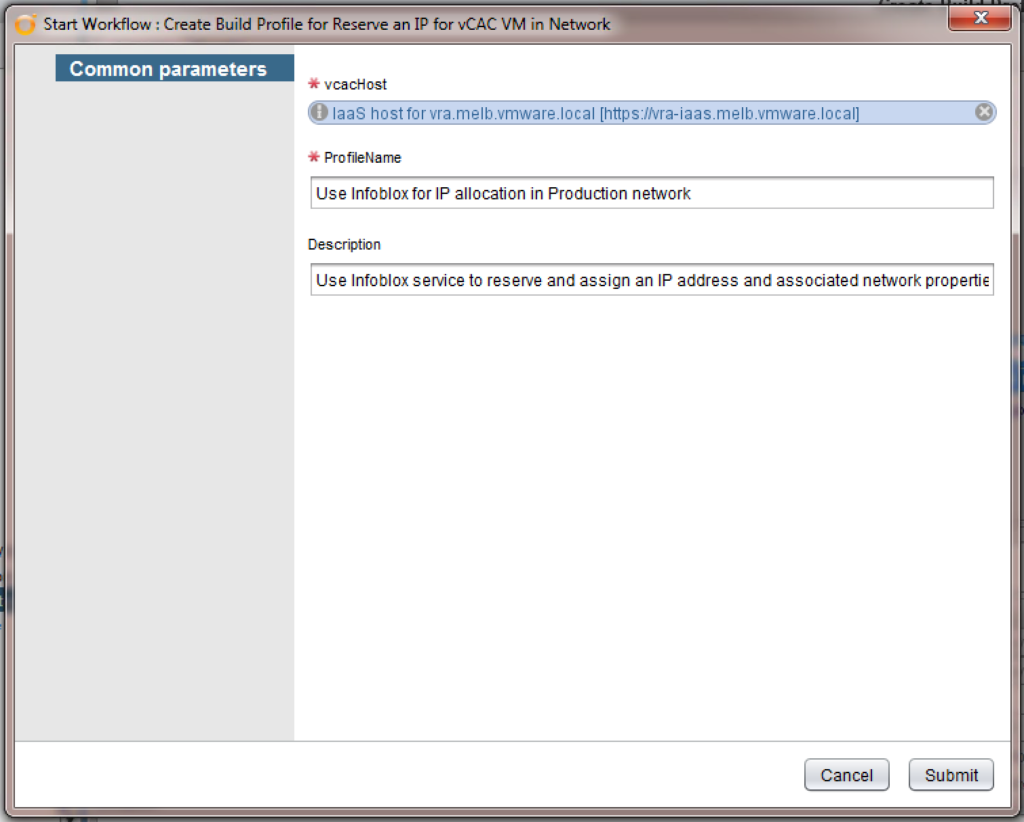 Integrating Infoblox IPAM with vRealize Automation - Part 1