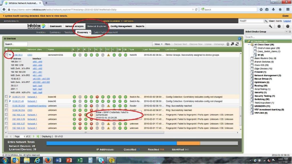 Hands On With Infoblox NetMRI