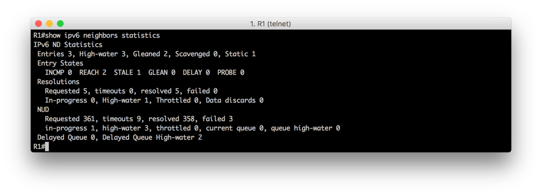 IPv6 Neighbor Discovery Cache (part 2 of 2)